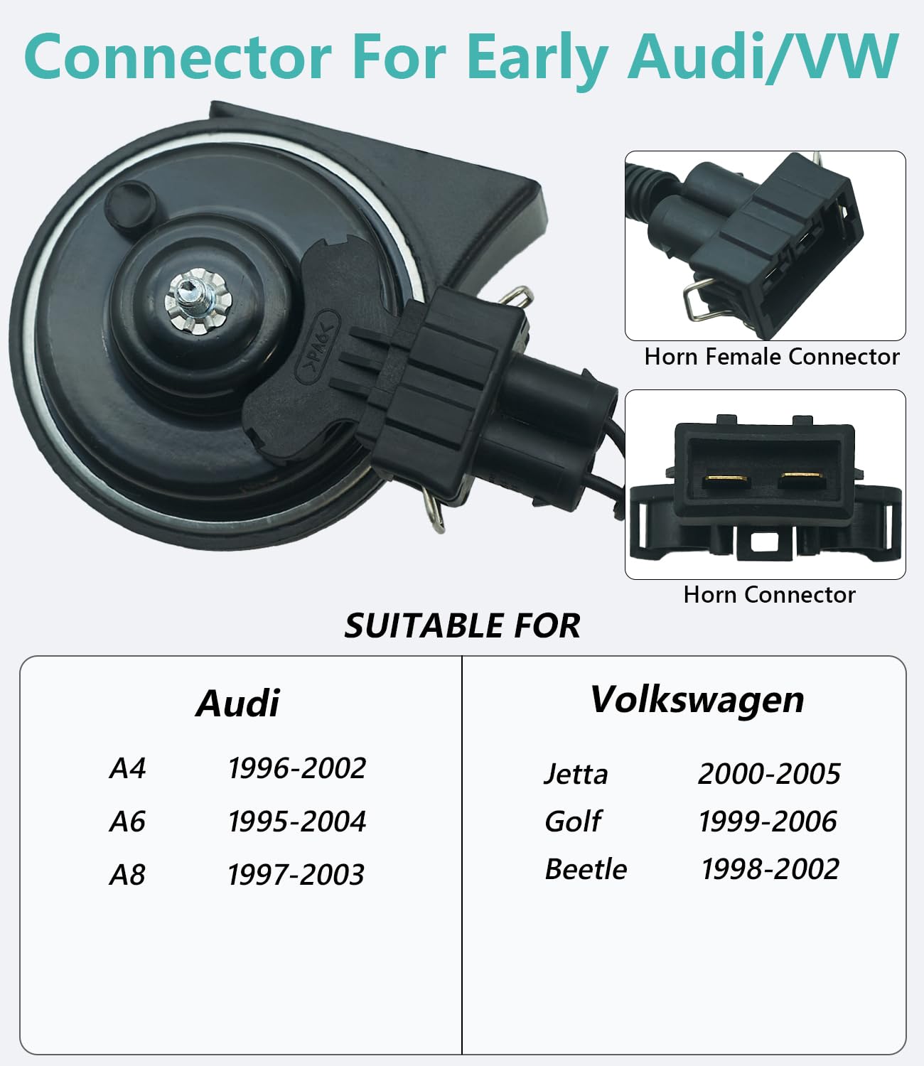 Snapklik.com : NEOGET Car Horn For Audi/Volkswagen, Multifunction Loud ...