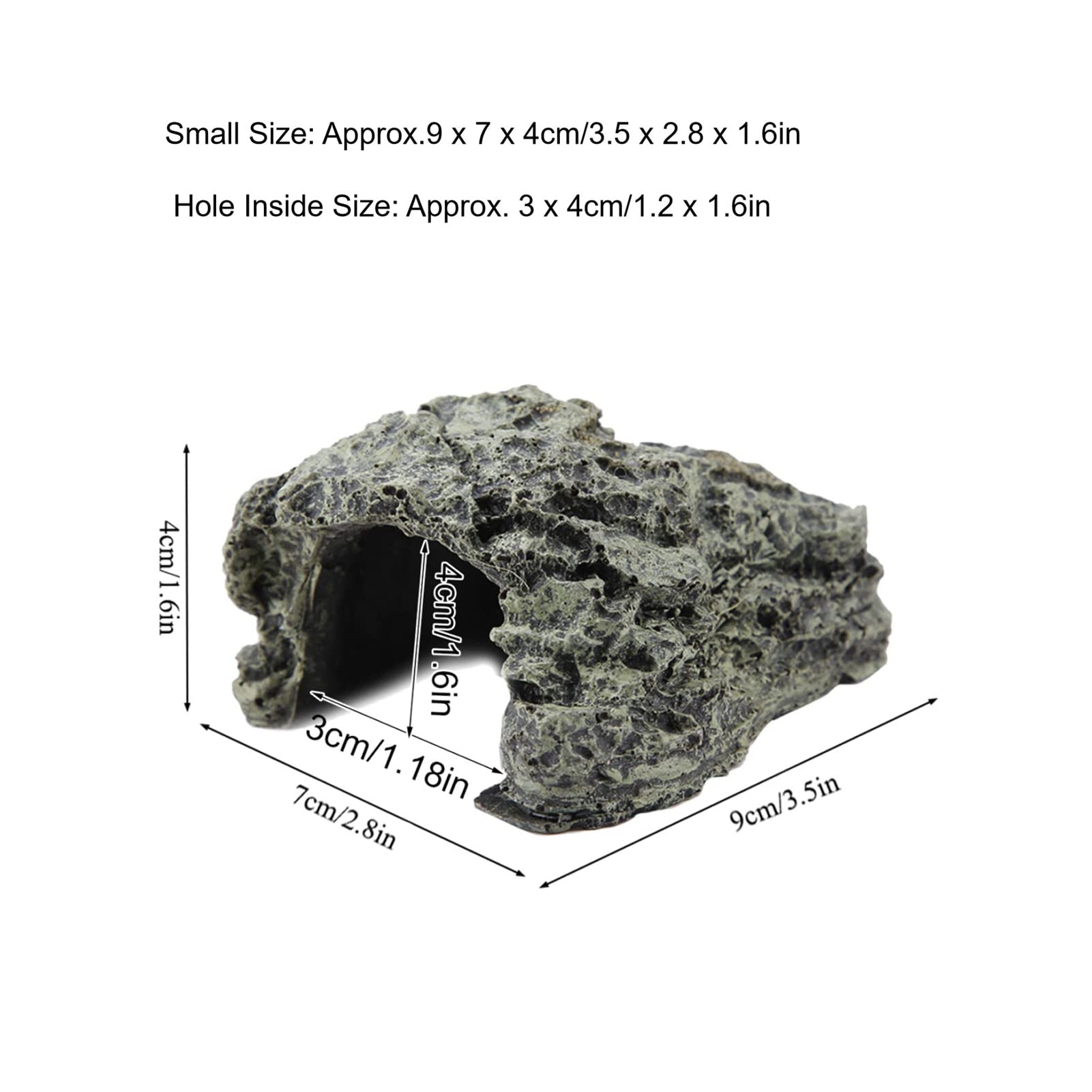 Snapklik.com : DAUERHAFT Fish Hiding Cave,Aquarium Turtles Reptile ...