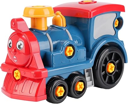 Amazon.com: Acnico Toy Train with Electric Motor, Battery Operated ...