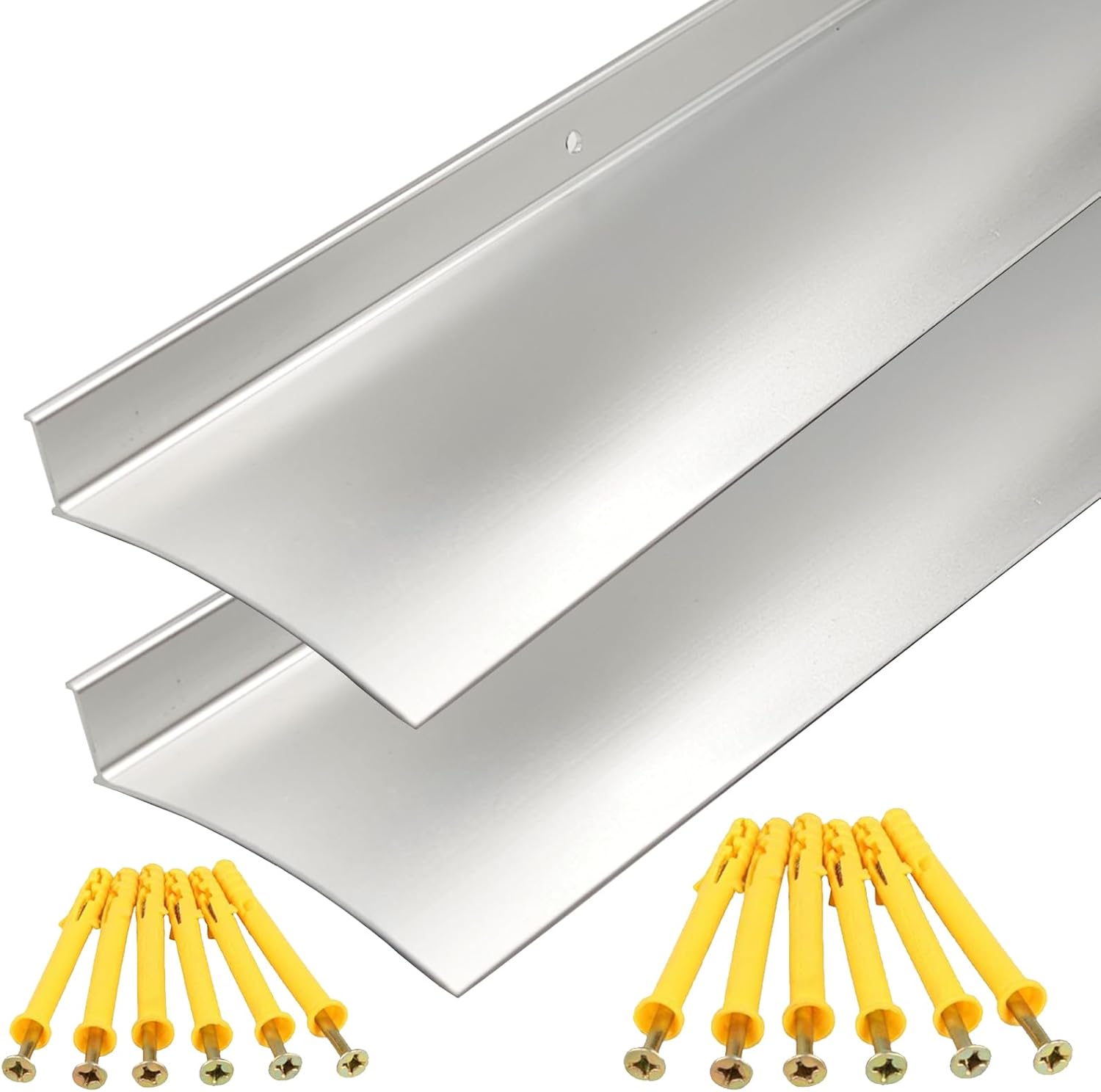 DAILISEN Aluminum Overhead Door Rain Drip Cap Guard for Exterior Door ...