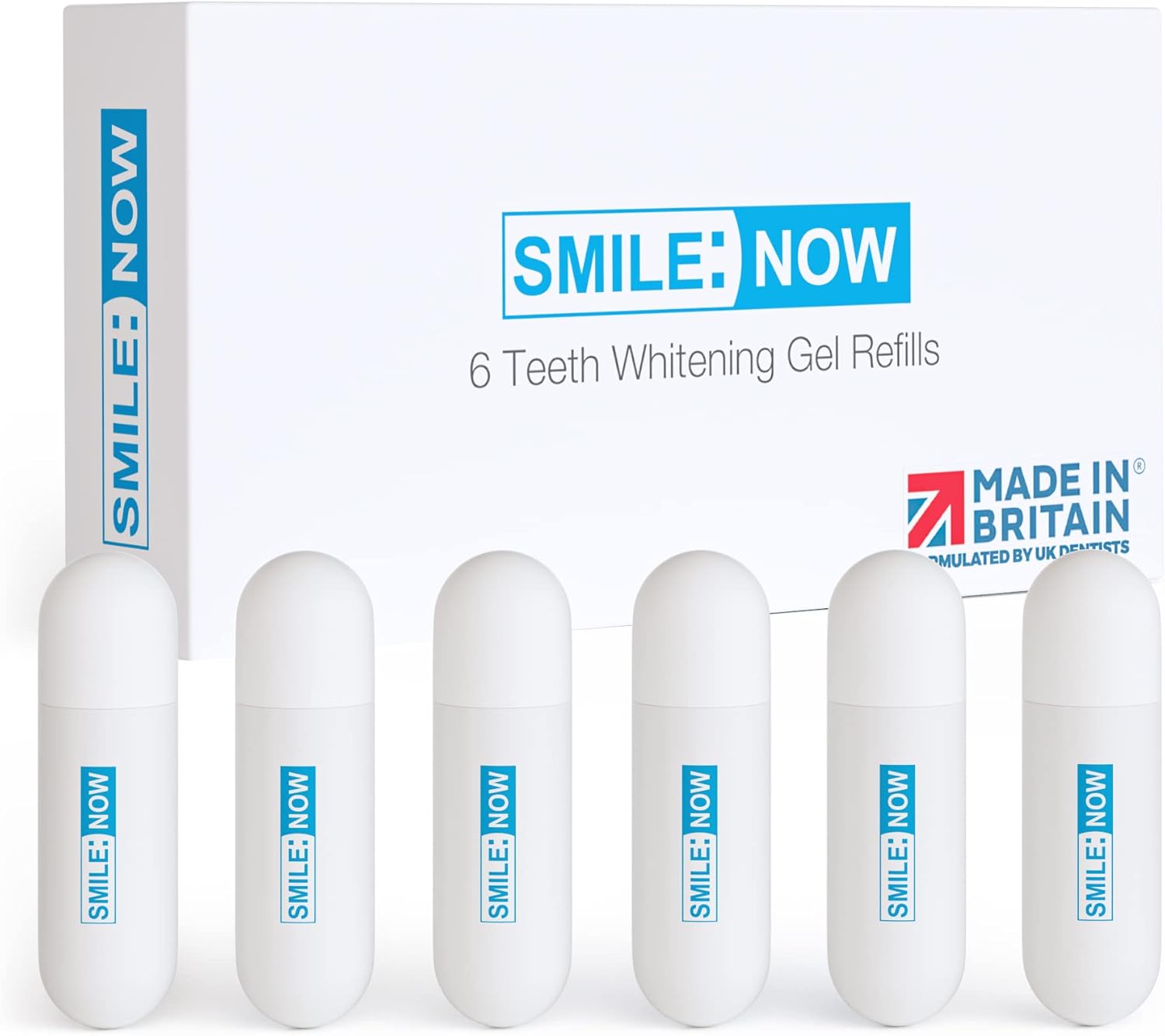 Teeth Whitening Kit - Gel Pod Refills - 6 x 4.2ml Teeth Whitening Gel ...