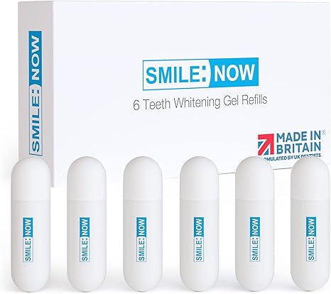 Teeth Whitening Kit - Gel Pod Refills - 6 x 4.2ml Teeth Whitening Gel ...
