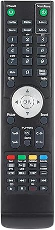 Original Remote control for All CELLO Non Smart LED TVs, Compatible ...