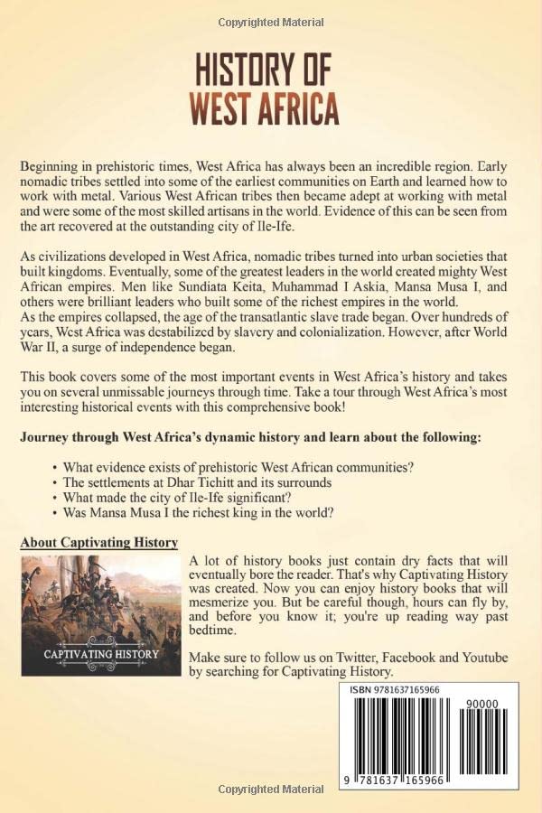 Snapklik.com : History Of West Africa: A Captivating Guide To West ...