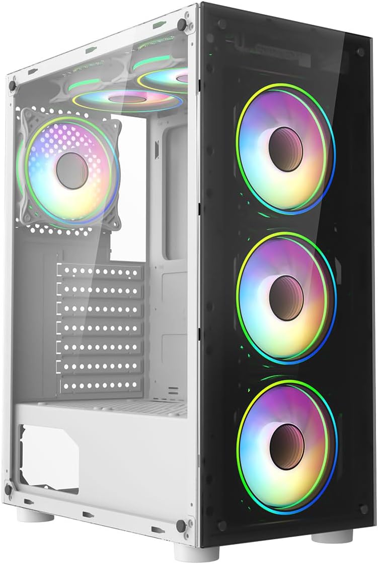 ASC TECHNOLOGY Gaming PC Computer Tower, i7, 8GB RAM, GT 1030 2GB ...