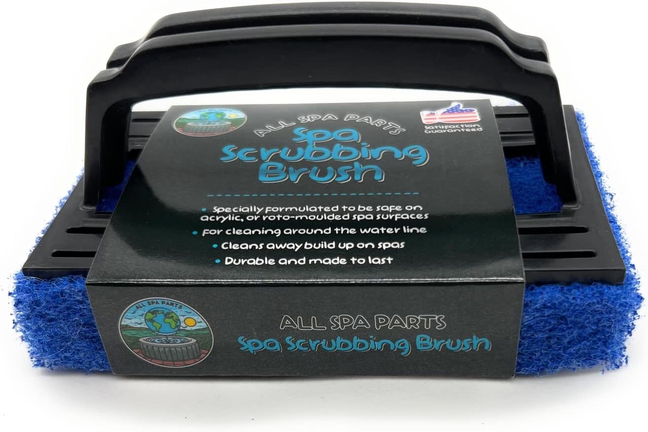 Amazon.com: Handled Bath Scrubber, Bathroom Scouring Pad, Heavy Duty ...