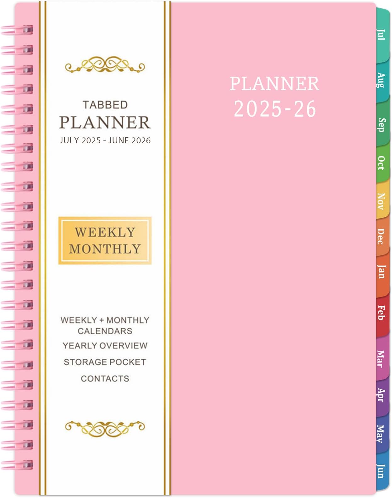 Amazon.com : 2025-2026 Planner - Monthly Planner Runs July 2025 to June ...