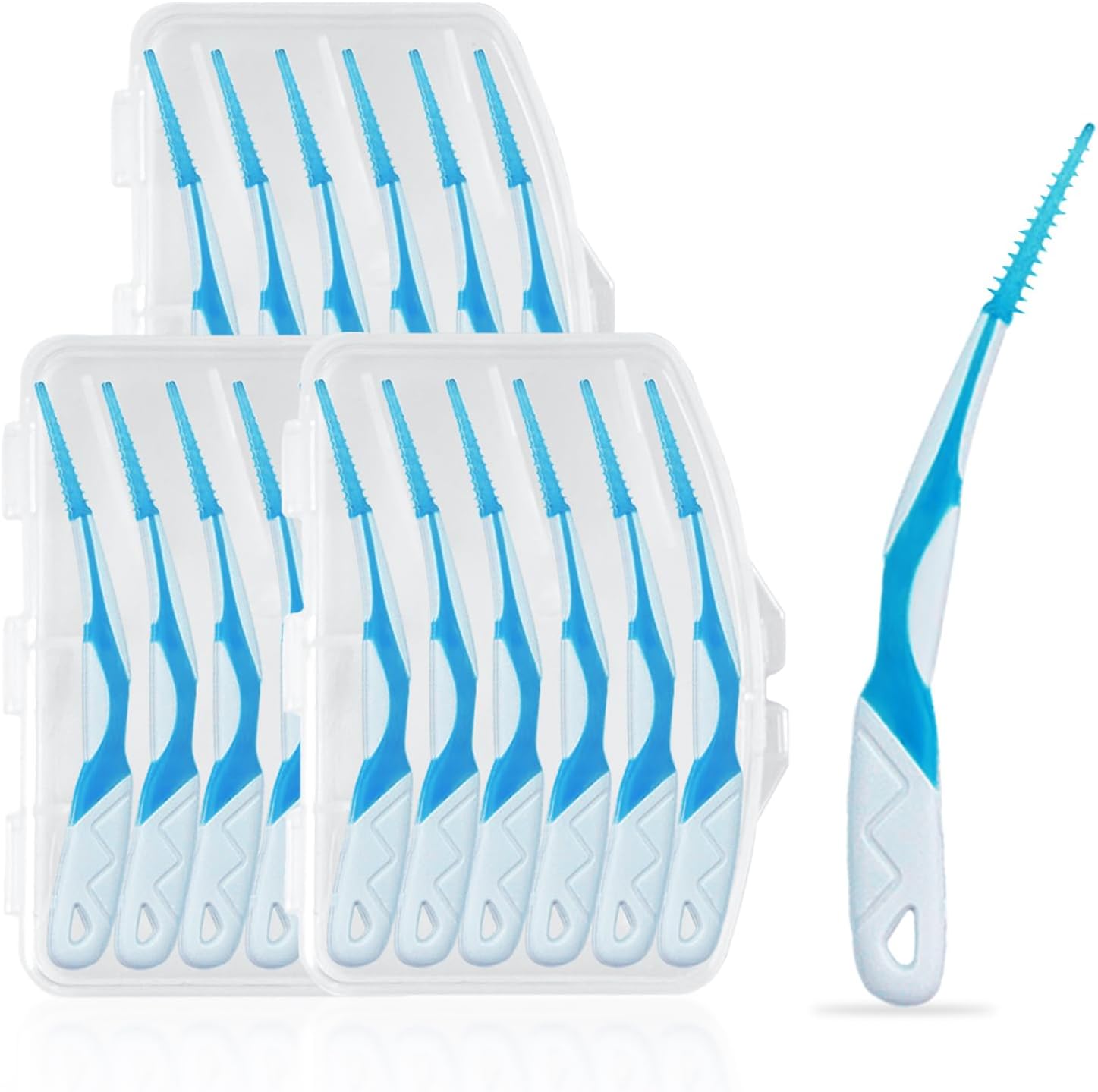 Amazon.com : WQINX Dental Floss Picks Portable Soft Silicone ...