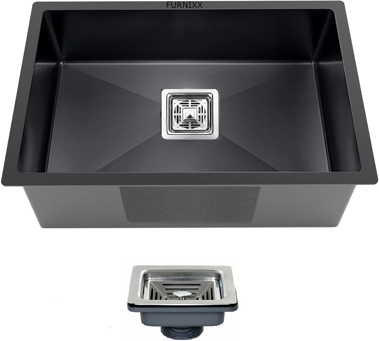 Royal sapphire Stainless Steel 304 grade single Bowl Sink Satin Matt ...