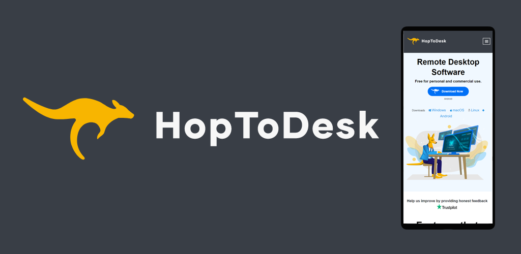 HopToDesk: app su Amazon Appstore