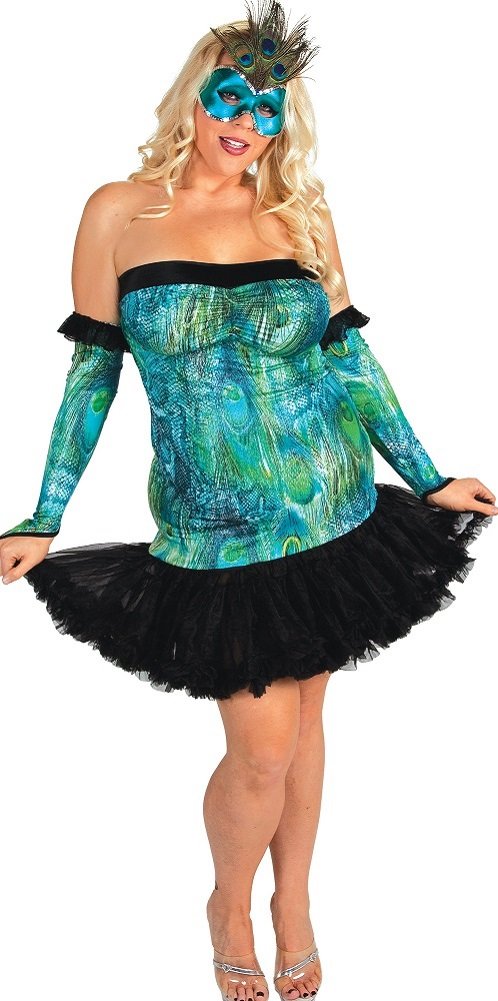 Plus Size Peacock Costume