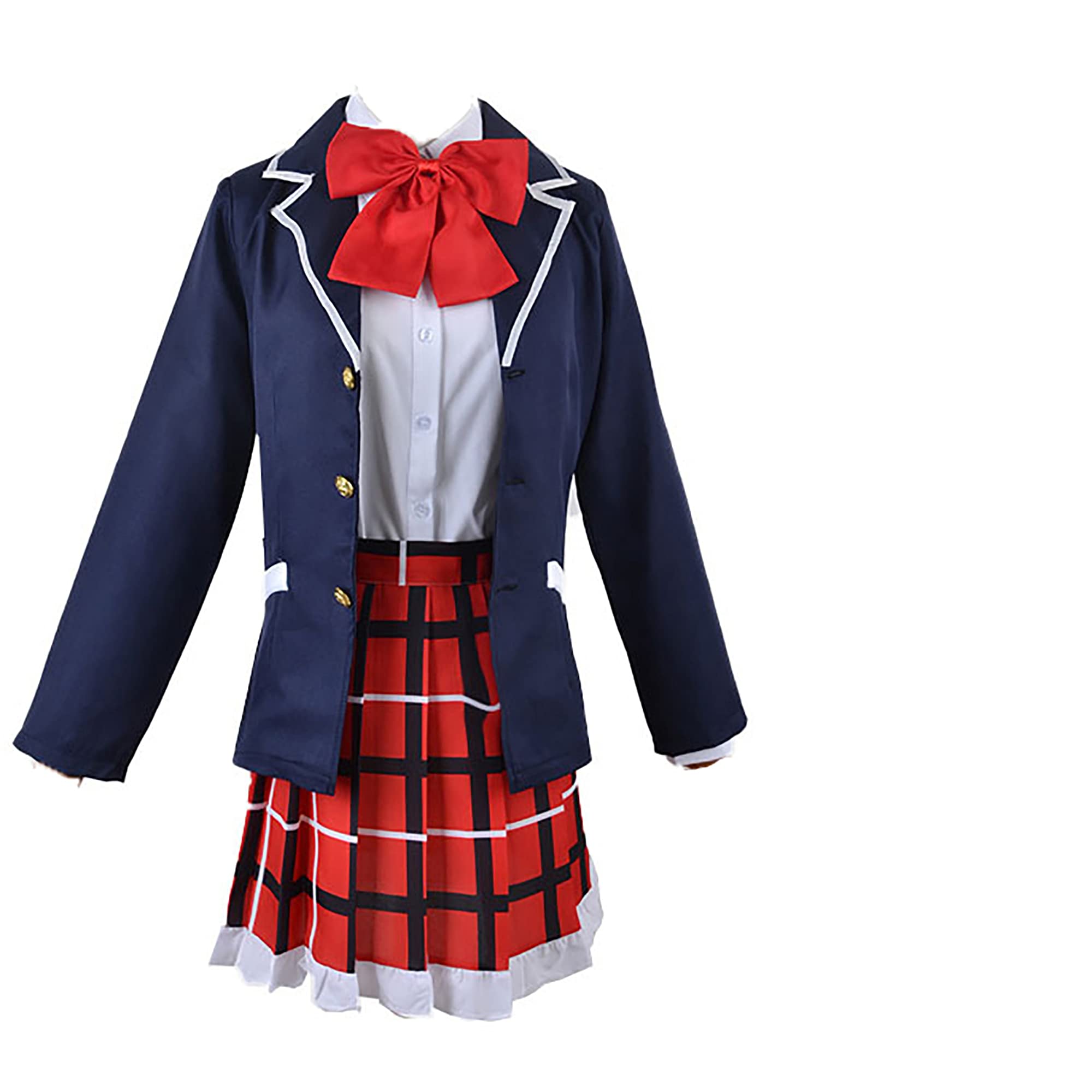 Buy Love, Chunibyo Other Takanashi Rikka Cosplay Costume High School ...