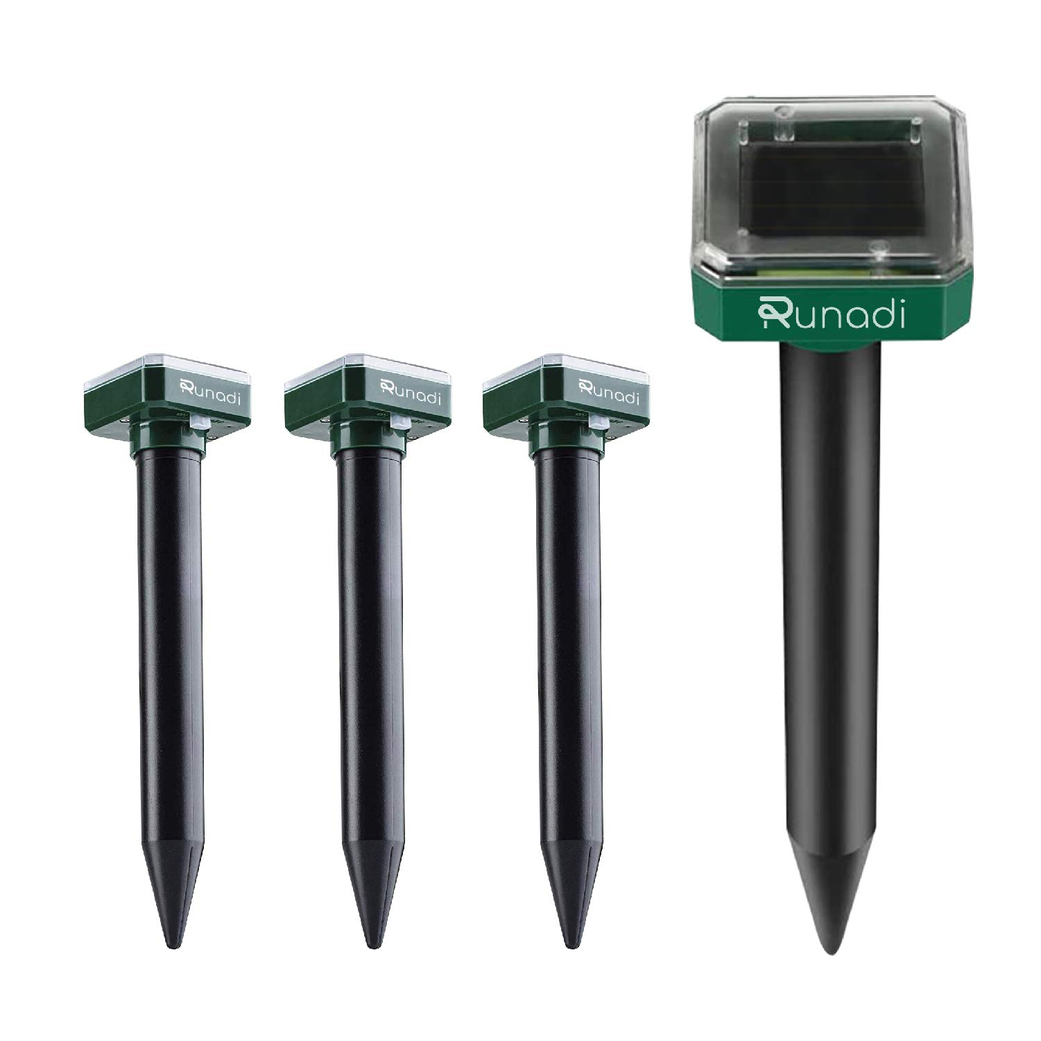 Buy MOSTATTO RUNADI Mole Repellent - Solar Powered Mole Trap - Mole ...