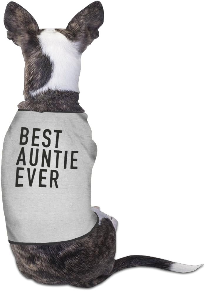 Amazon.com : Best Auntie Ever I Love My Aunt Gift For Aunt Dog Vest 100 ...