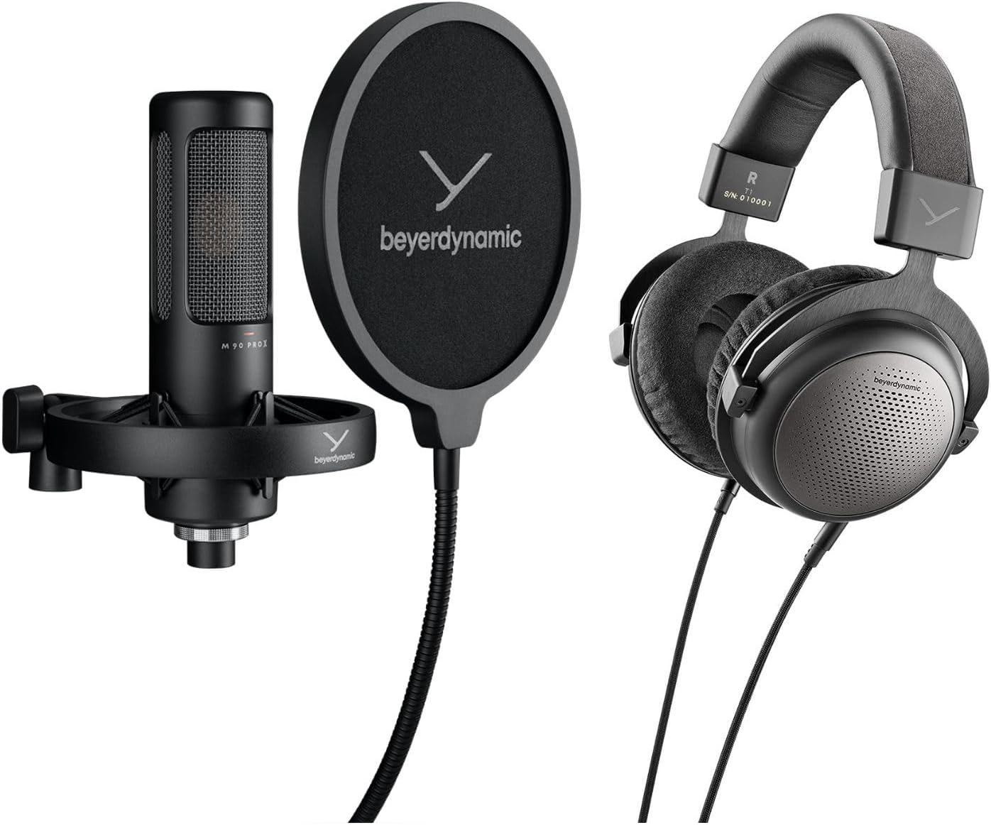 Amazon.com: beyerdynamic T1 High-end Tesla Headphones PRO X M90 Side ...