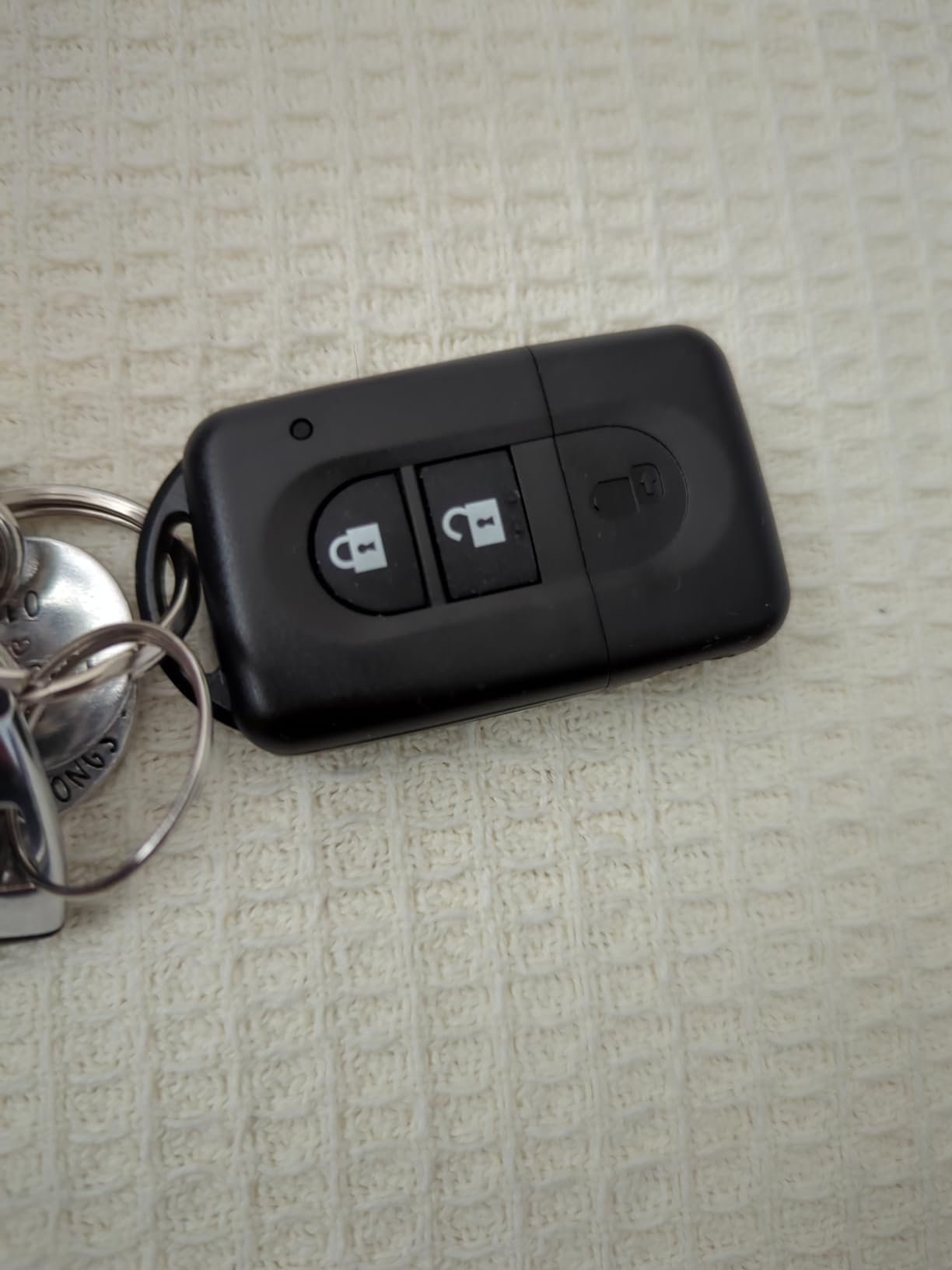 sourcing map 2 Button Key Fob Remote Case and Uncut Key for Nissan ...