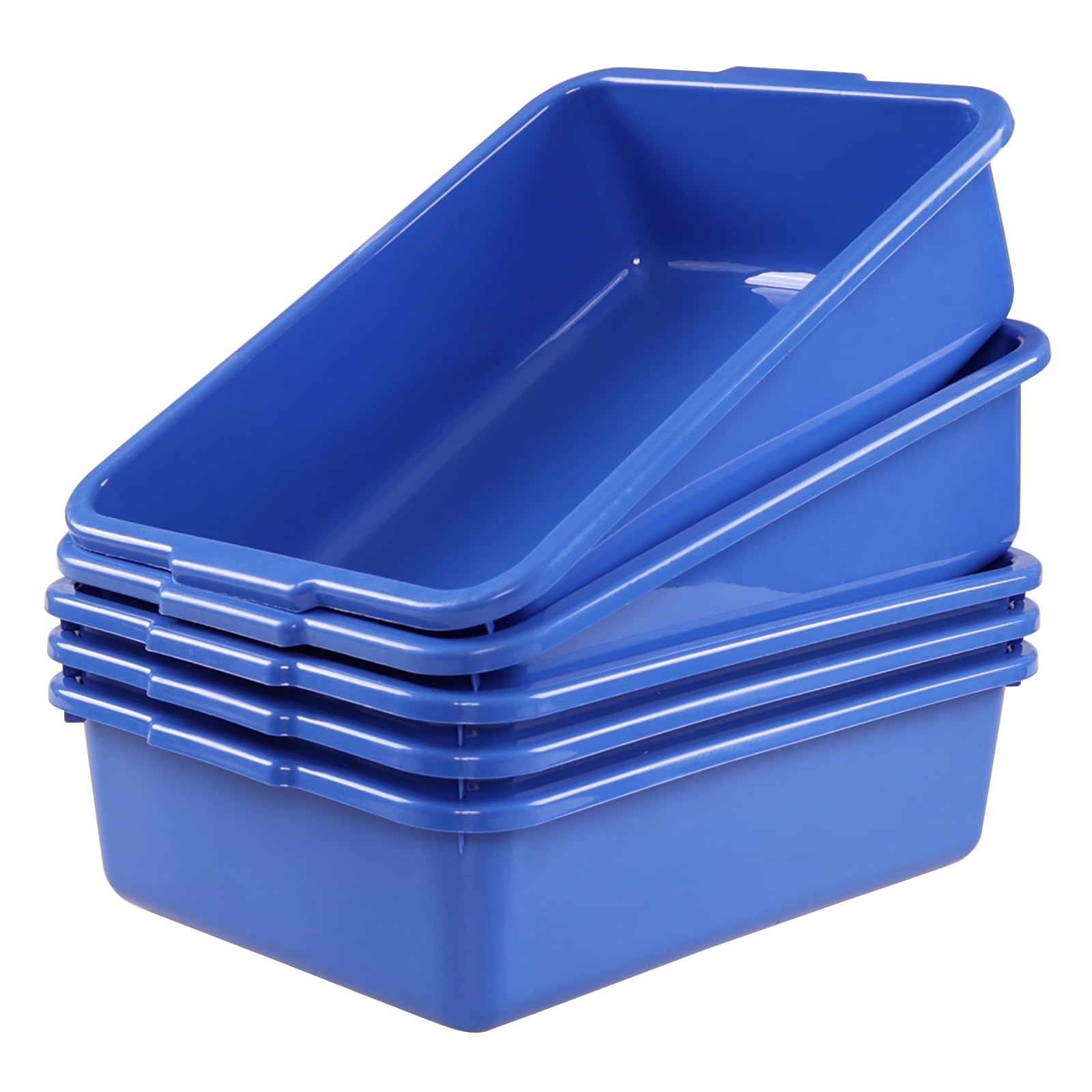 Snapklik.com : Pekky 5-Pack 8 L Commercial Bus Tubs