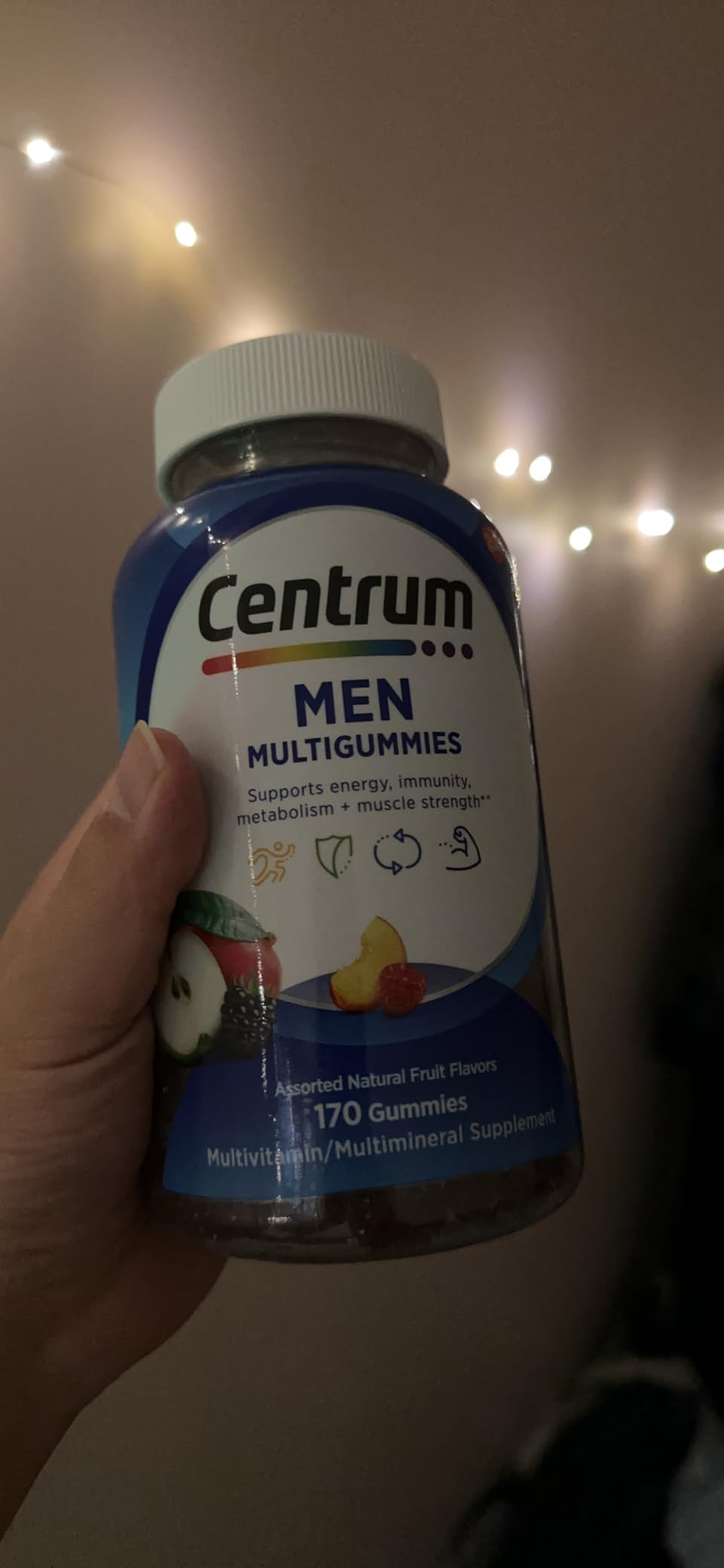 $2/mo - Finance Centrum MultiGummies Gummy Multivitamin for Men ...