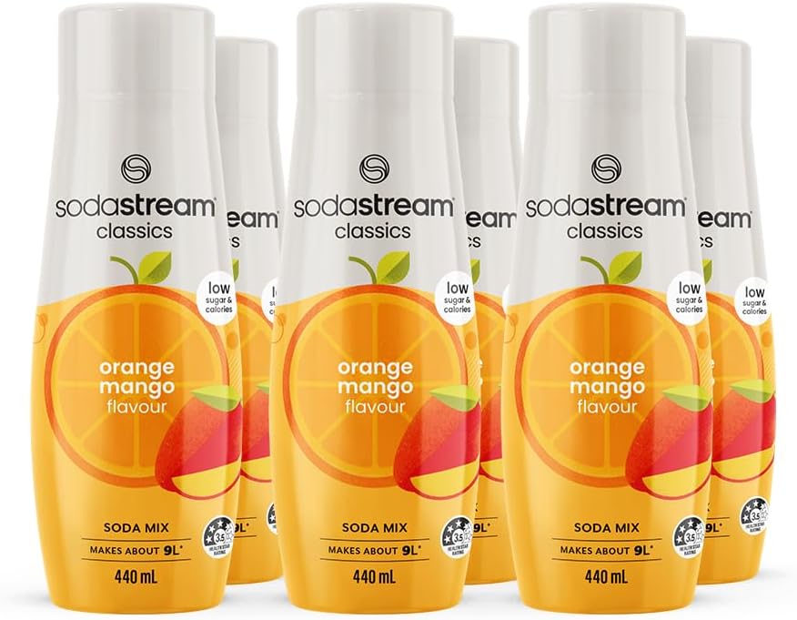 SodaStream - Classics Fruits Orange Mango Soda Drink Mix , For Soda ...