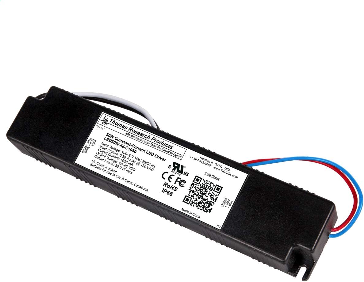 Hubbell LED 50W-048-C1050-D Constant Current Driver, dimmable - Amazon.com