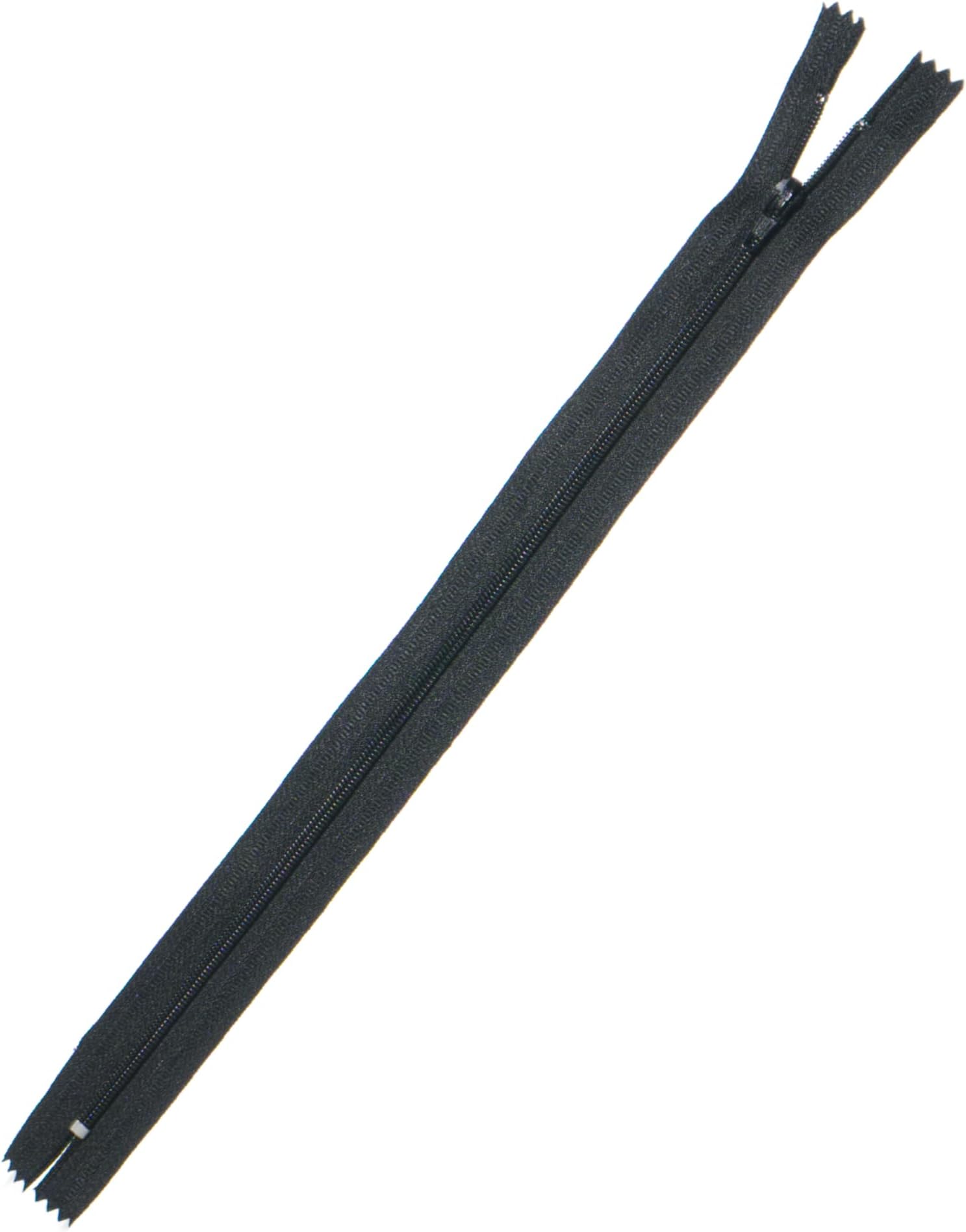 YKK Semi-Auto Lock Zip, No. 580 Black, 18 cm Length : Amazon.co.uk ...