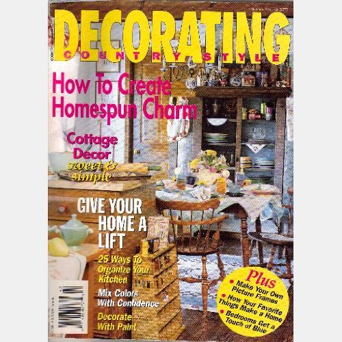 COUNTRY ACCENTS DECORATING COUNTRY STYLE Magazine, Vol. 2, No. 1 ...