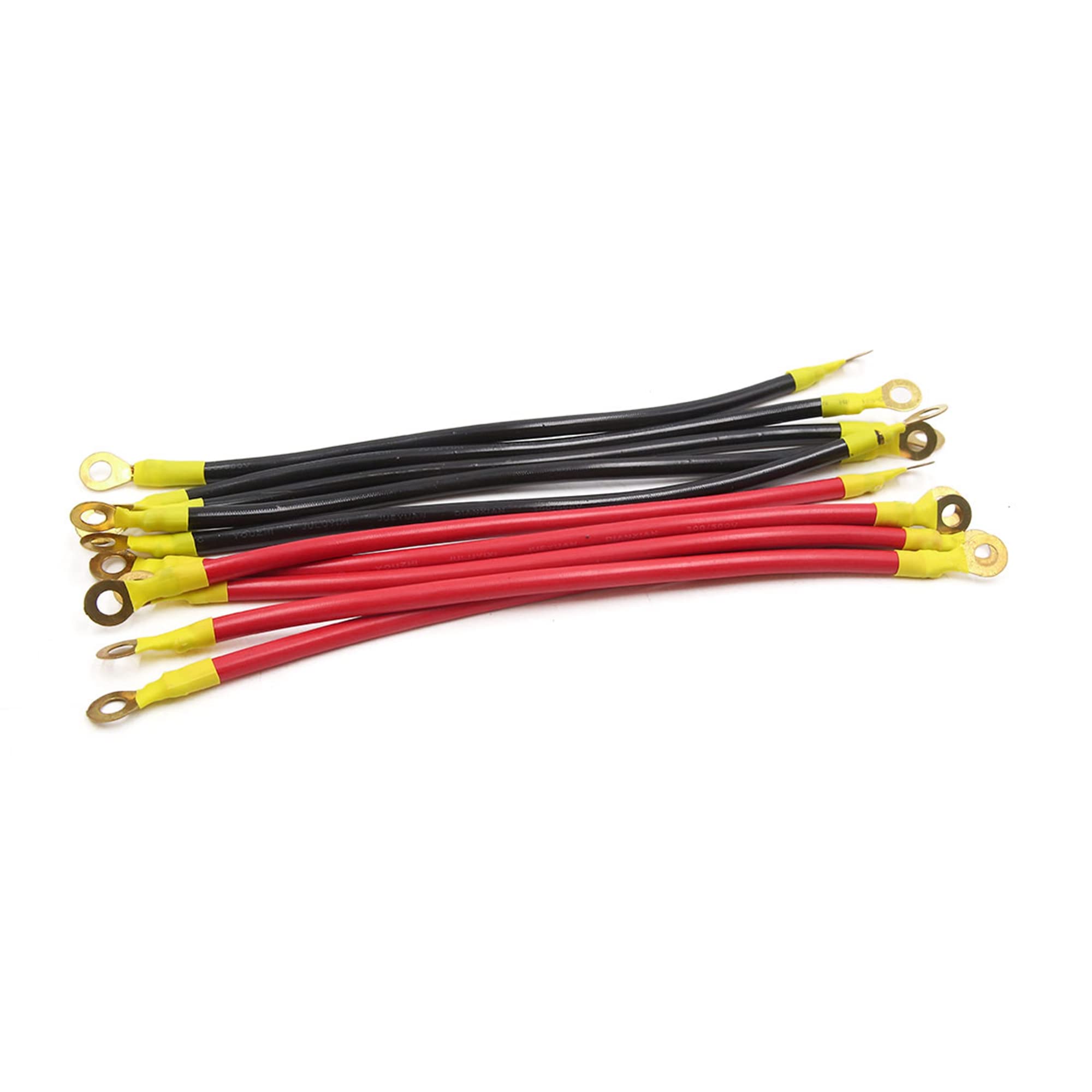 Amazon.com: uxcell 10pcs Red Black 24cm Length Battery Wire Power ...