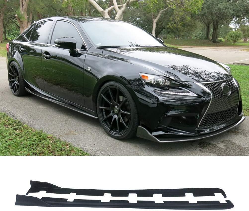 NINTE Side Skirts for 2014-2020 Lexus IS250 IS300 IS350 | AR Style ABS ...