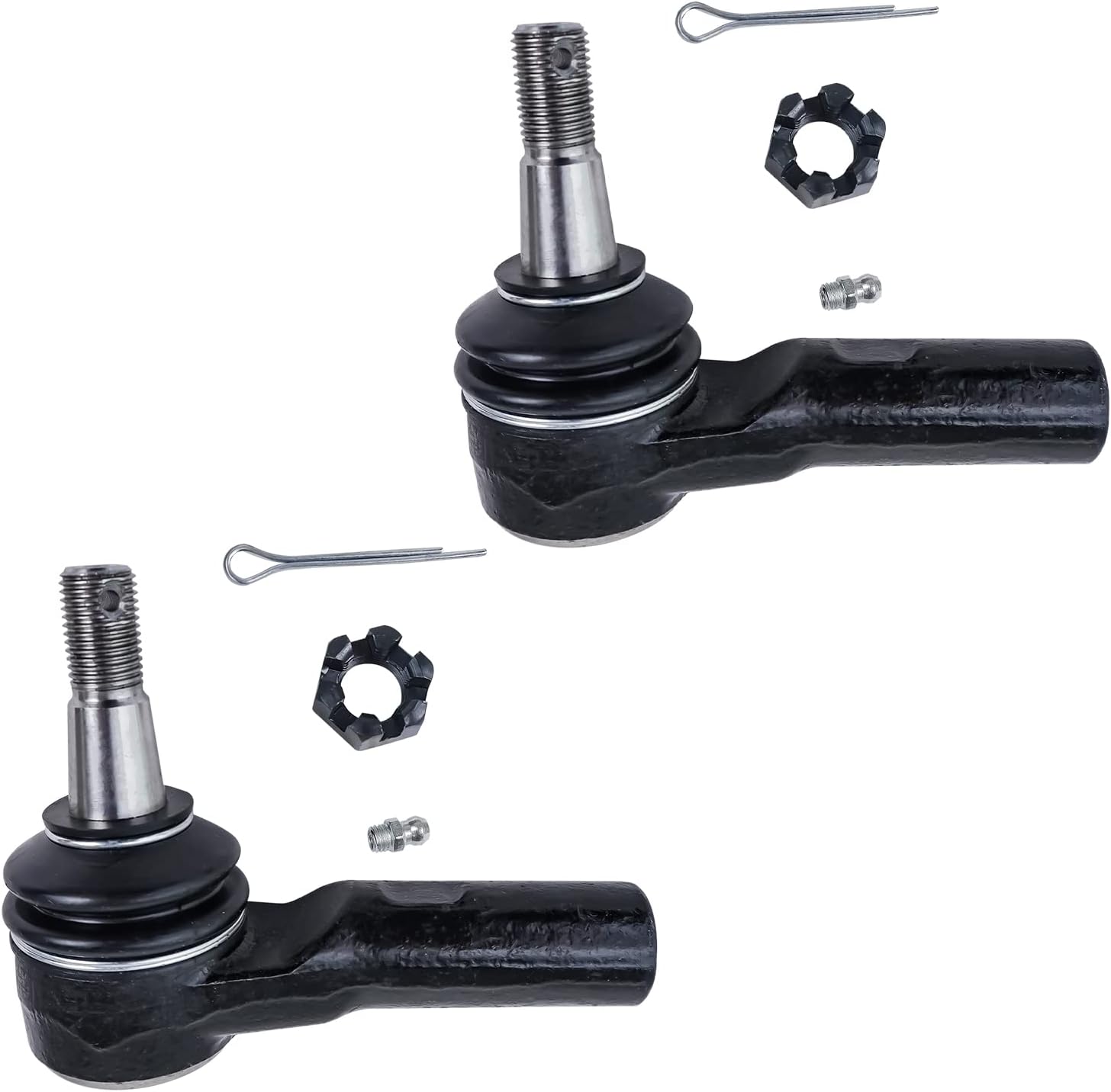 Amazon.com: Detroit Axle - 2 Front Outer Tie Rods for 2006-2012 Dodge ...