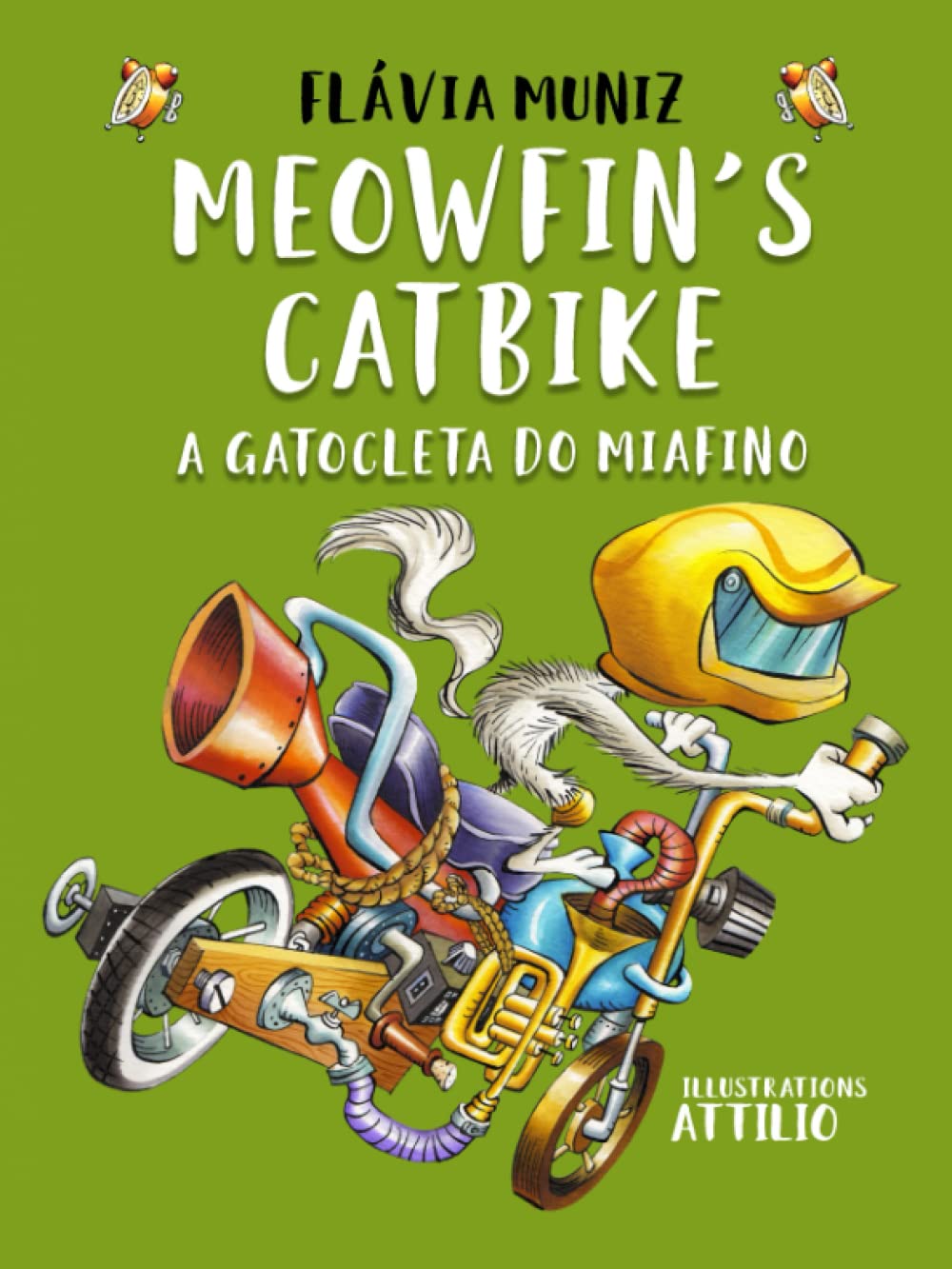 Meowfin’s Catbike: A Gatocleta do Miafino: Amazon.co.uk: Muniz, Flávia, Attílio, Malvezzi Leal ...