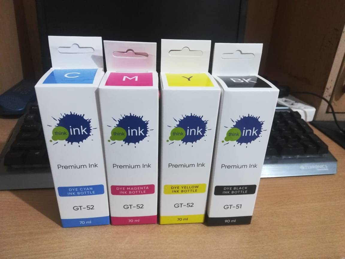 Think Ink Refill Ink Bottles for HP Printers