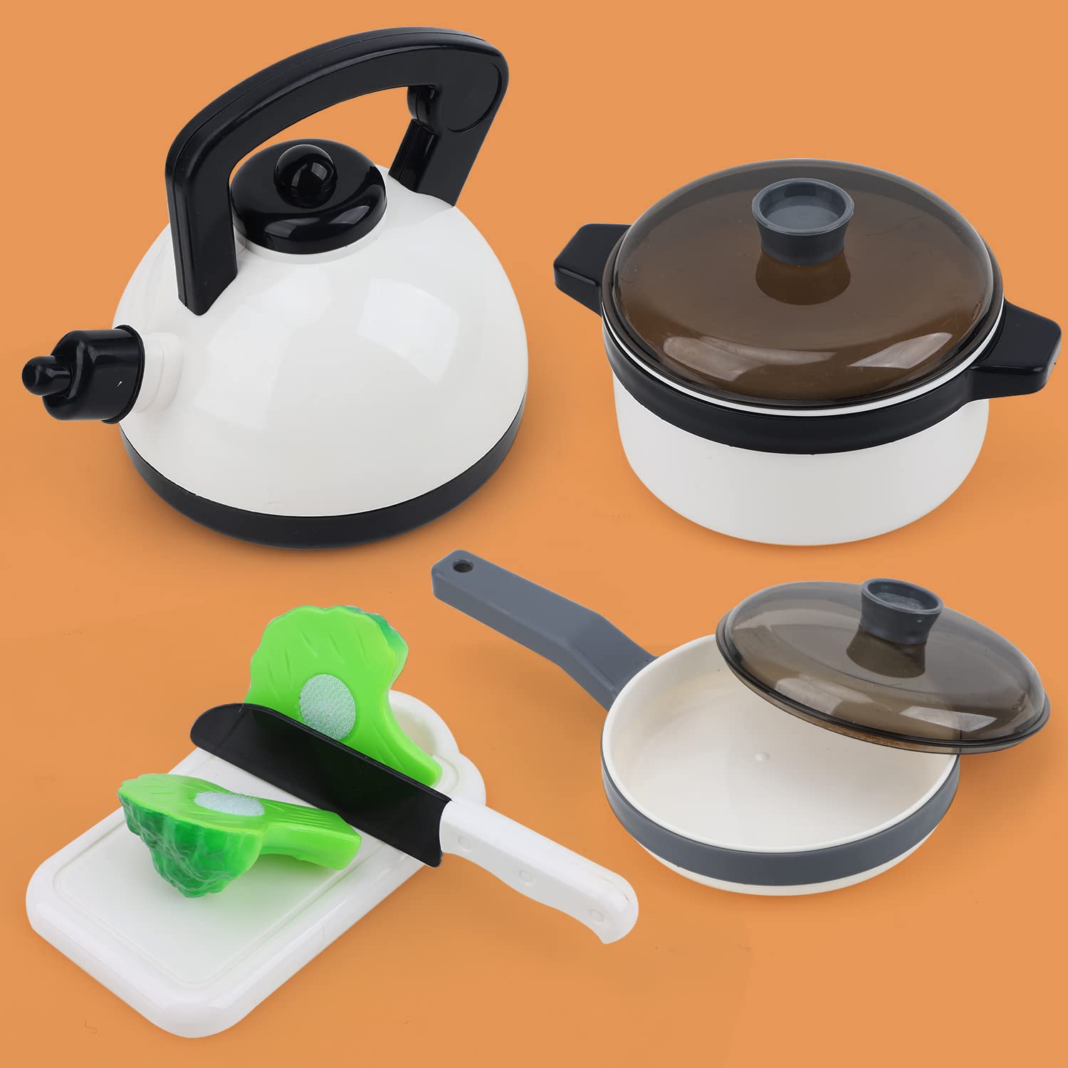 Buy STEAM Life Play Kitchen Accessories Set Kitchen Toys - Kids Cooking ...