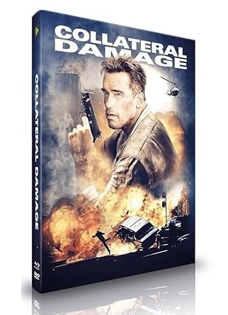 Collateral Damage (Blu-ray + DVD) Limited Mediabook - 333 Exemplare - UNCUT - Arnold ...
