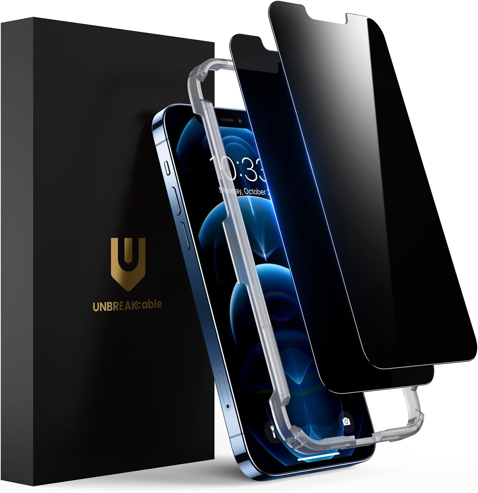 Amazon.com: ZAGG InvisibleShield Glass Elite Privacy+ Screen Protector ...