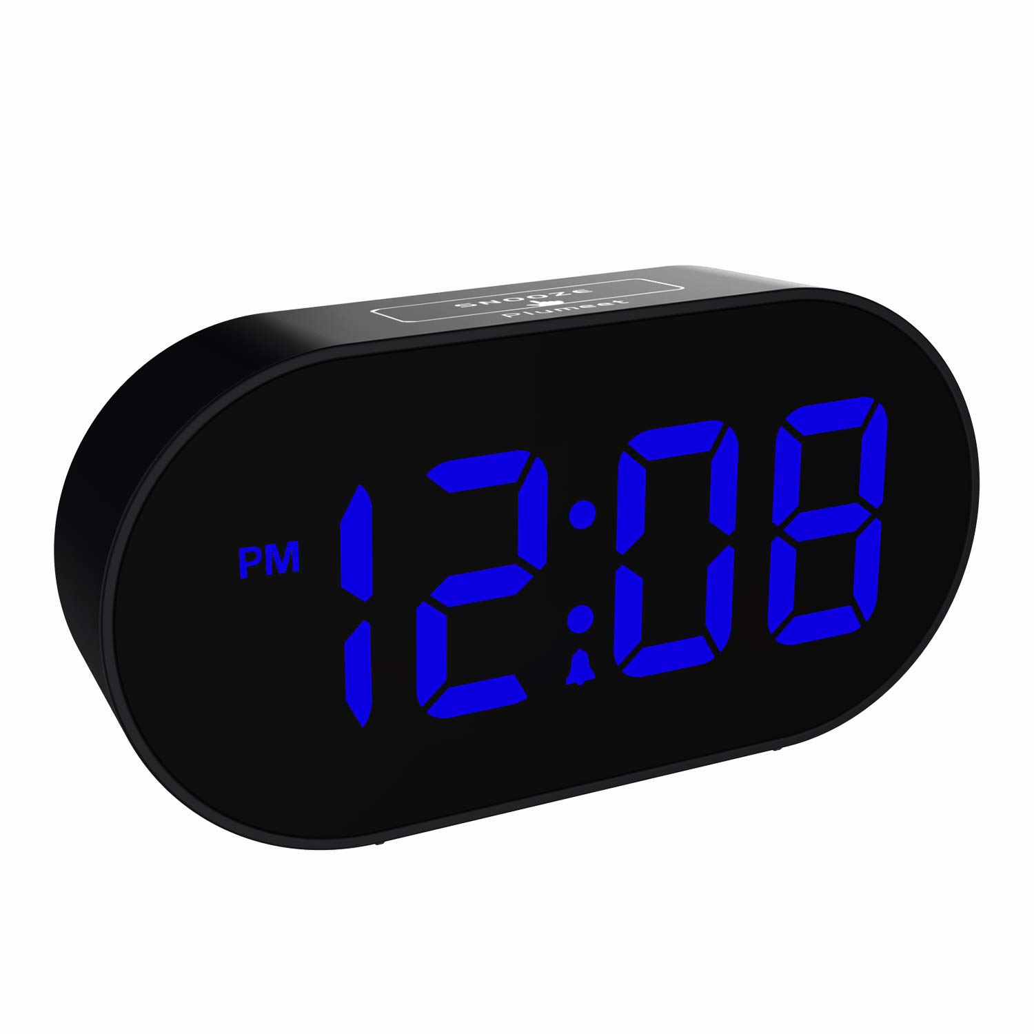 Plumeet Updated Version Led Alarm Clock Digital Clocks With Adjustable ...