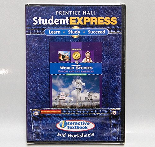 World Studies Europe Annd the Americas Student Express Cd/rom (Indiana ...