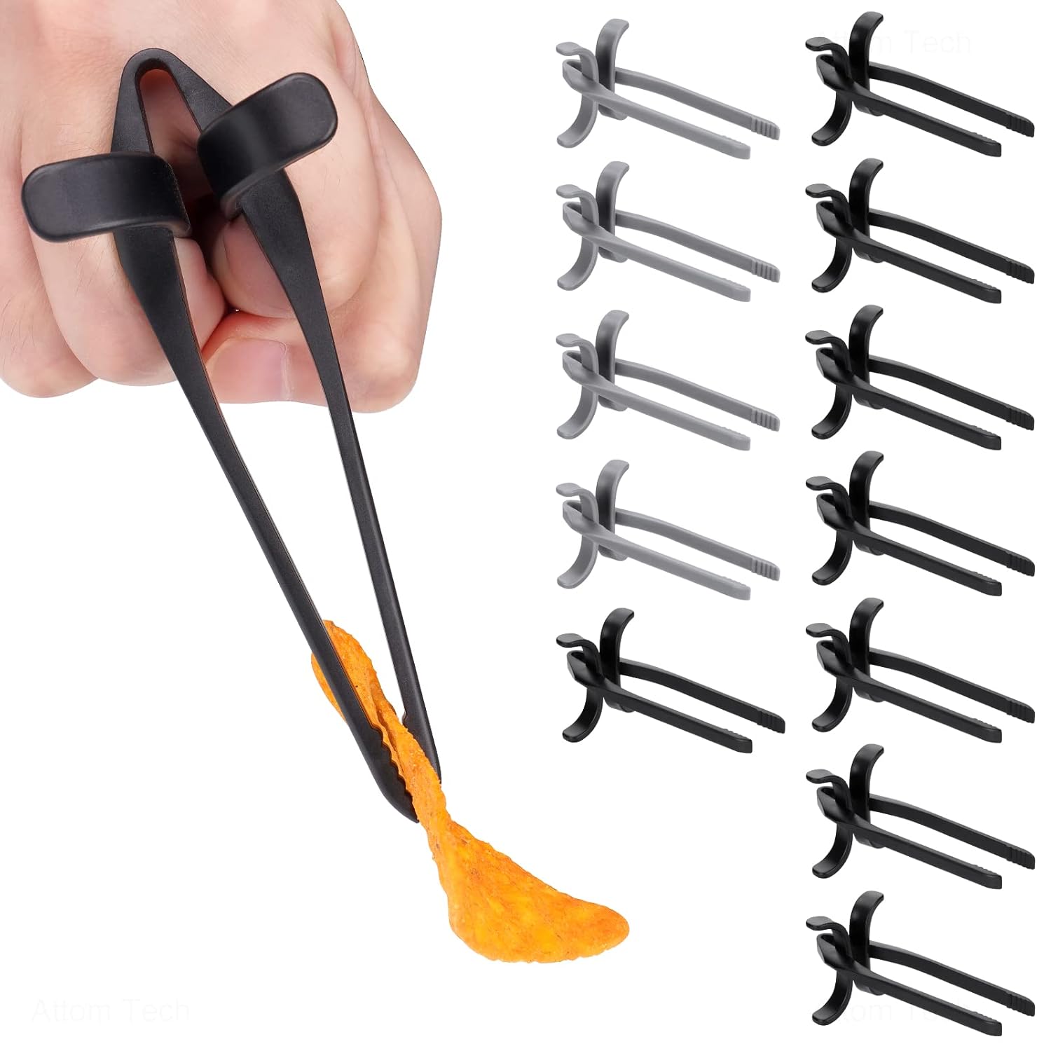 Amazon.de: NiHome Finger-Essstäbchen für Chips, 12 Stück, Gamer, keine ...