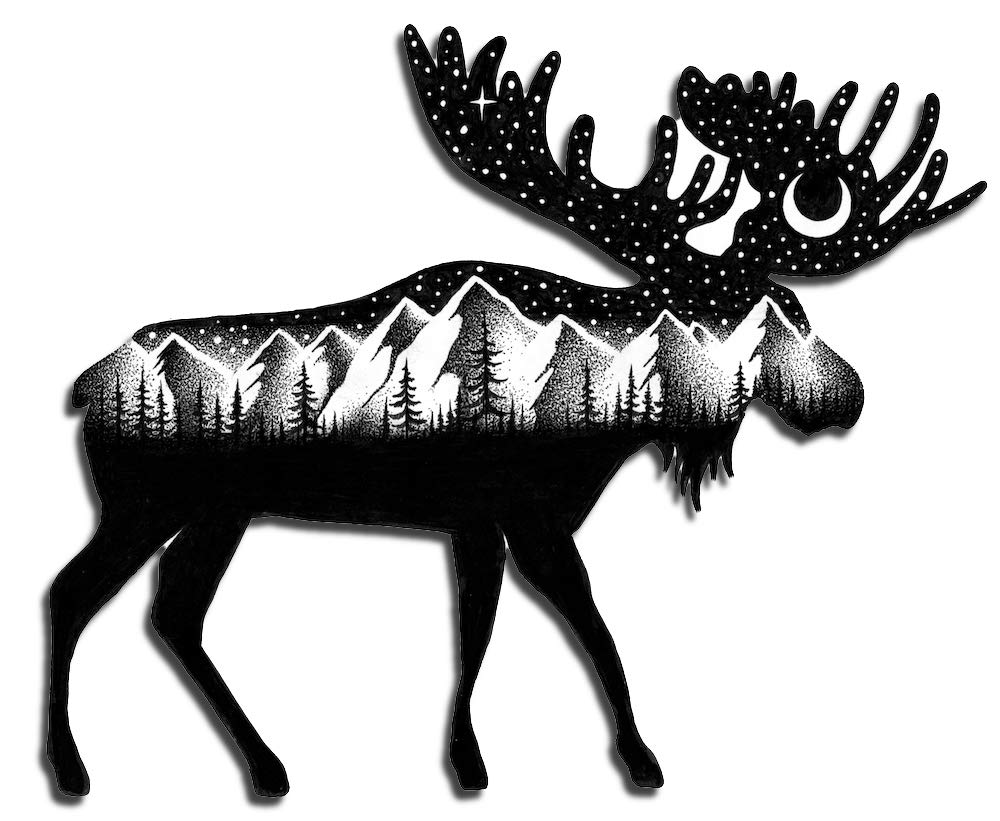 Moose Decals