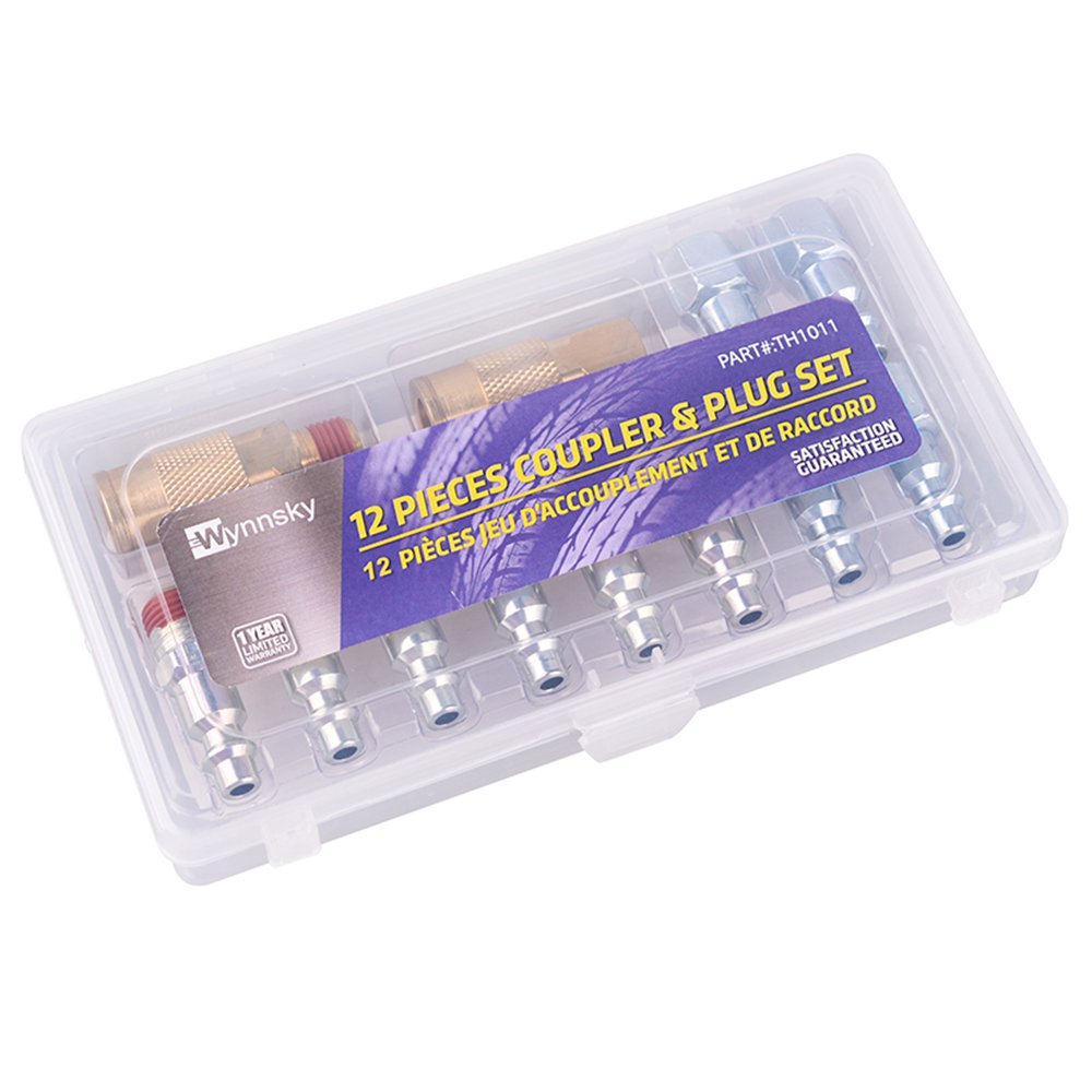 Snapklik.com : Air Coupler And Plug Kit, Quick Connect Air Fittings, 12 ...
