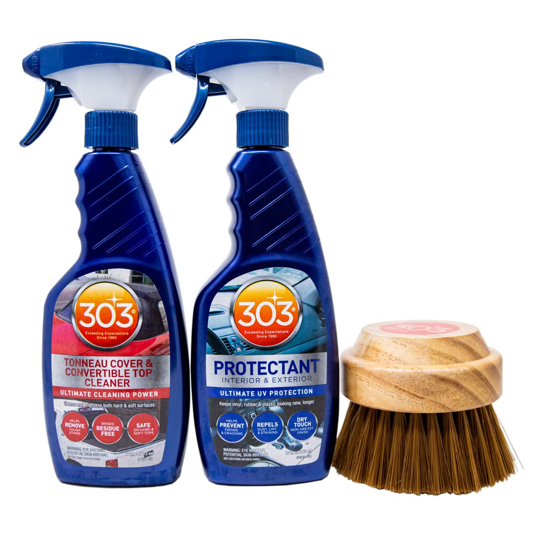 Amazon.com: 303 Vinyl Convertible Top Care Kit - Tonneau Cover and ...