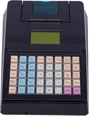 Amazon.com: LOHISHILO Electronic Cash Register LCD Cashier POS System ...