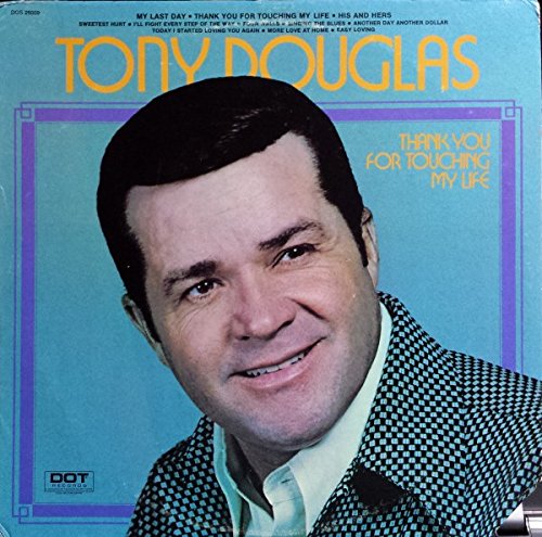 Amazon.com: TONY DOUGLAS - thank you for touching my life DOT 26009 (lp ...