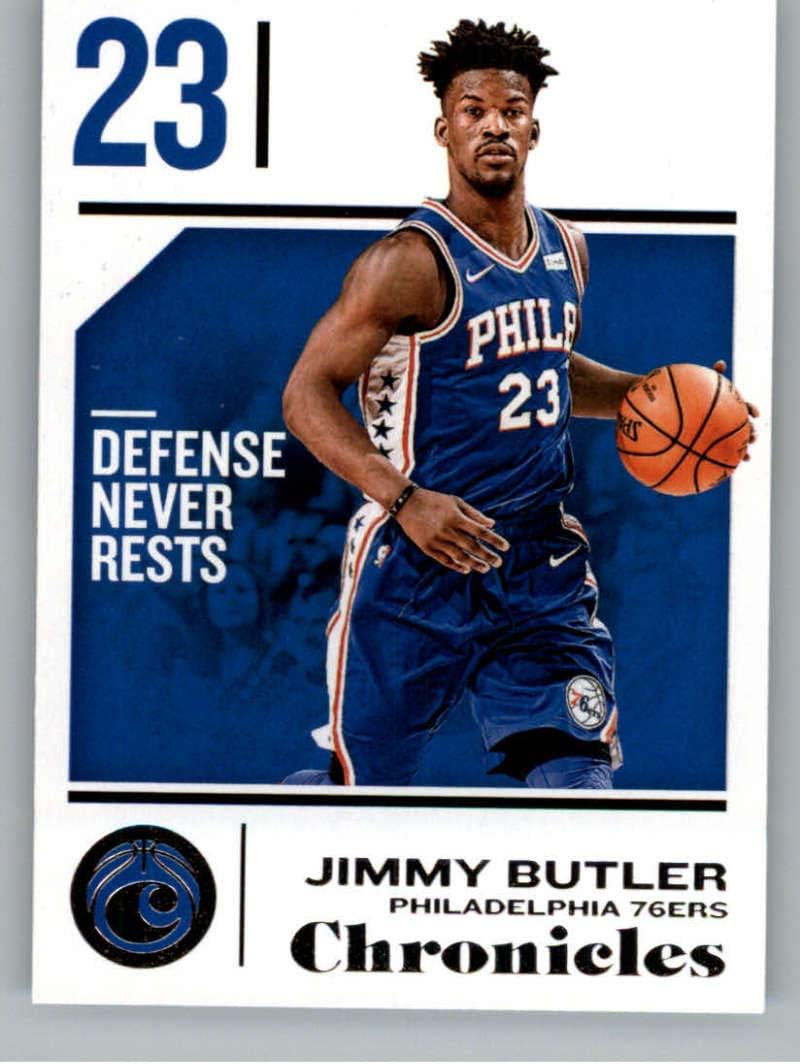 Amazon.com: 2018-19 Chronicles Basketball #45 Jimmy Butler Philadelphia ...