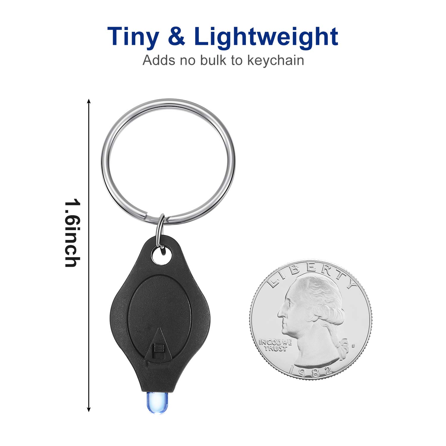 Circut Mini Led Flashlight Keychain