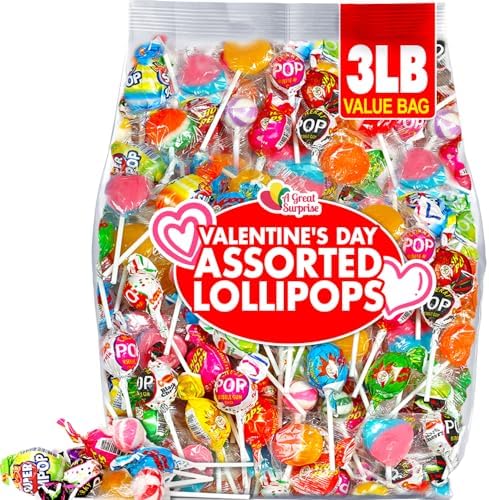 Amazon.com : Lollipops Individually Wrapped - 3 Pounds - Suckers and ...