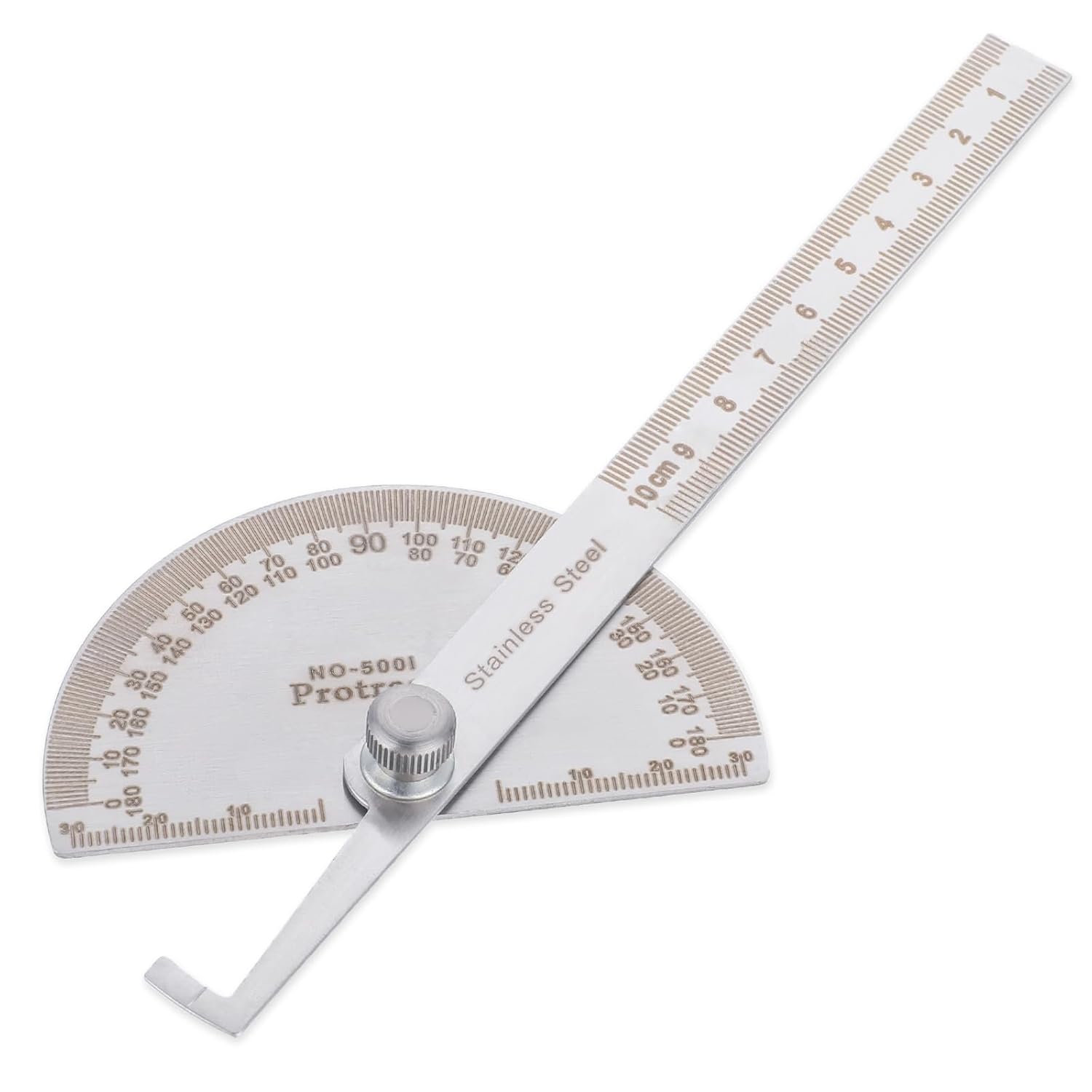 Stainless Steel Protractor Large Protractor Angle Protractor 180 ...