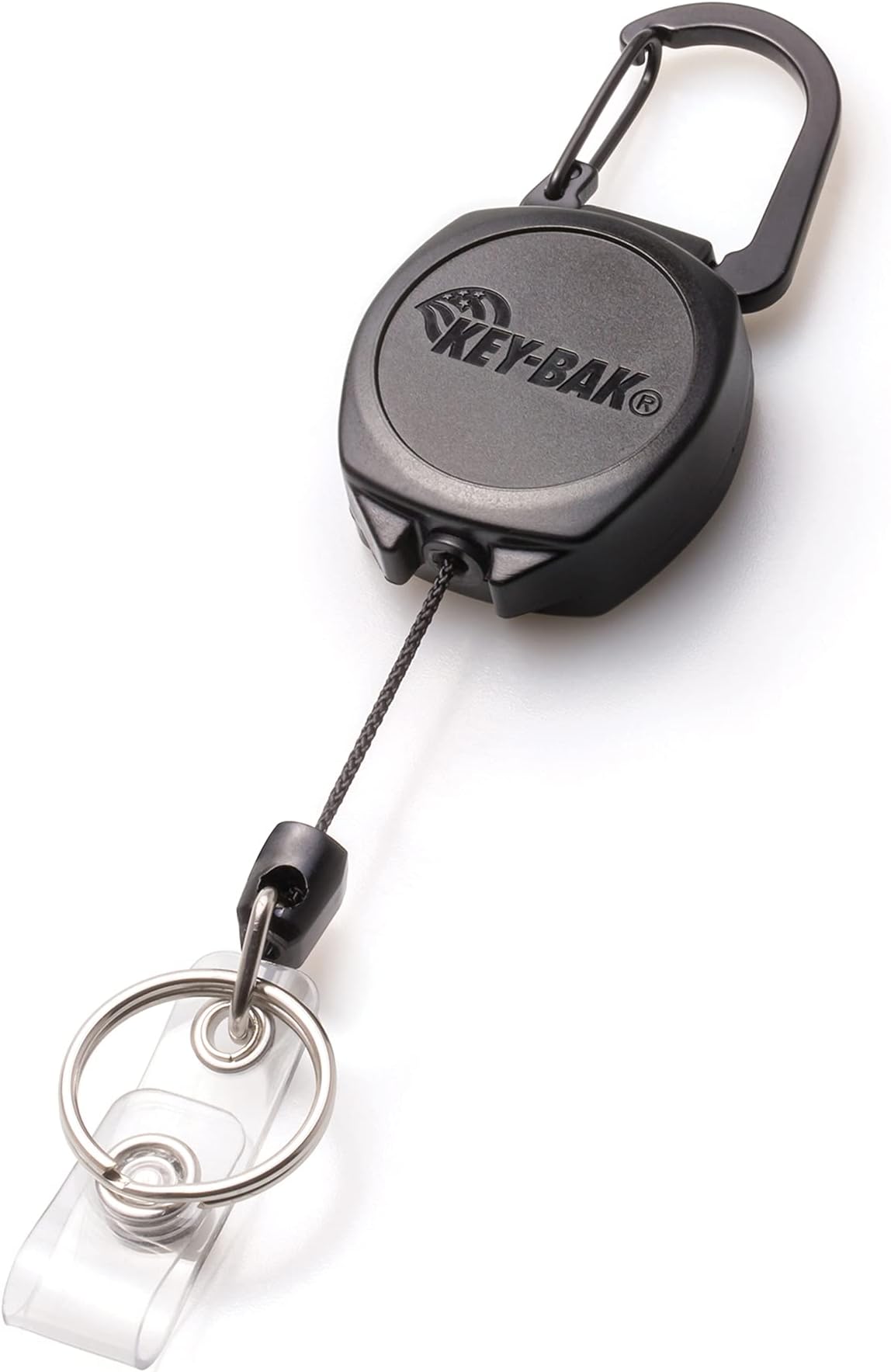 Super 48 Key-Bak Retractable Key Reel, 1 per Card, Black : Amazon.co.uk ...