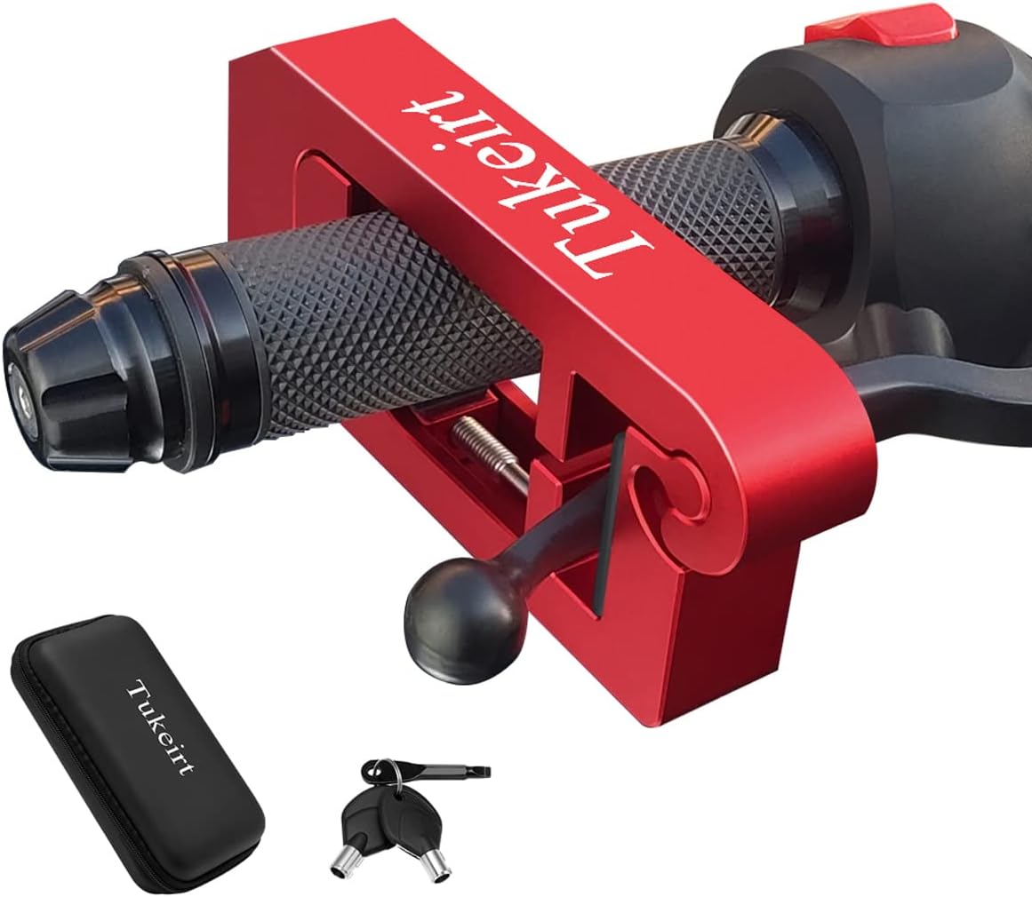 Amazon.com: EGNic Lock Motorcycle, Heavy Duty Anti Theft Adjustable ...