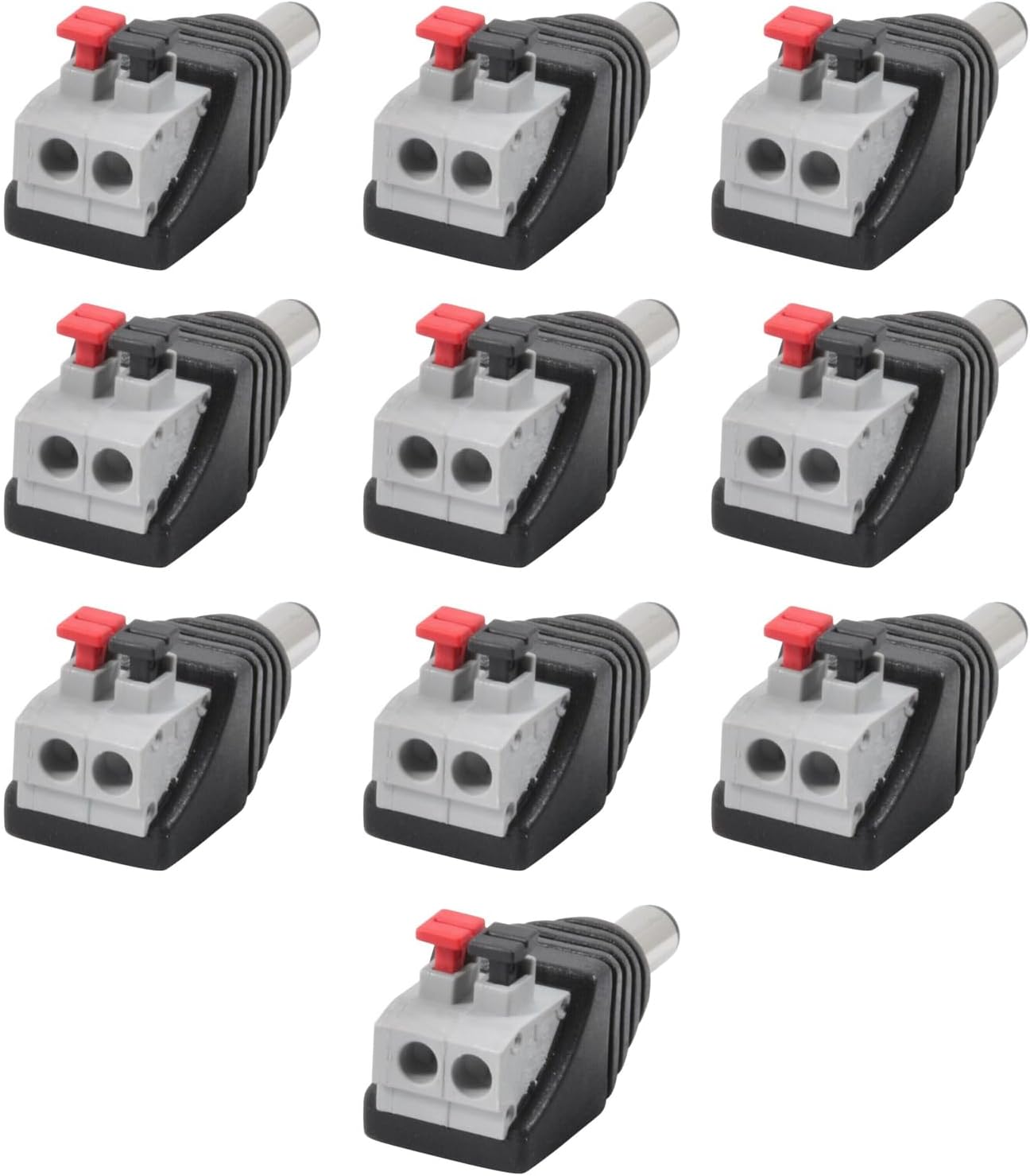 Amazon.com: TECKEEN DC Power Jack Connector 12V 24V Socket for Led ...