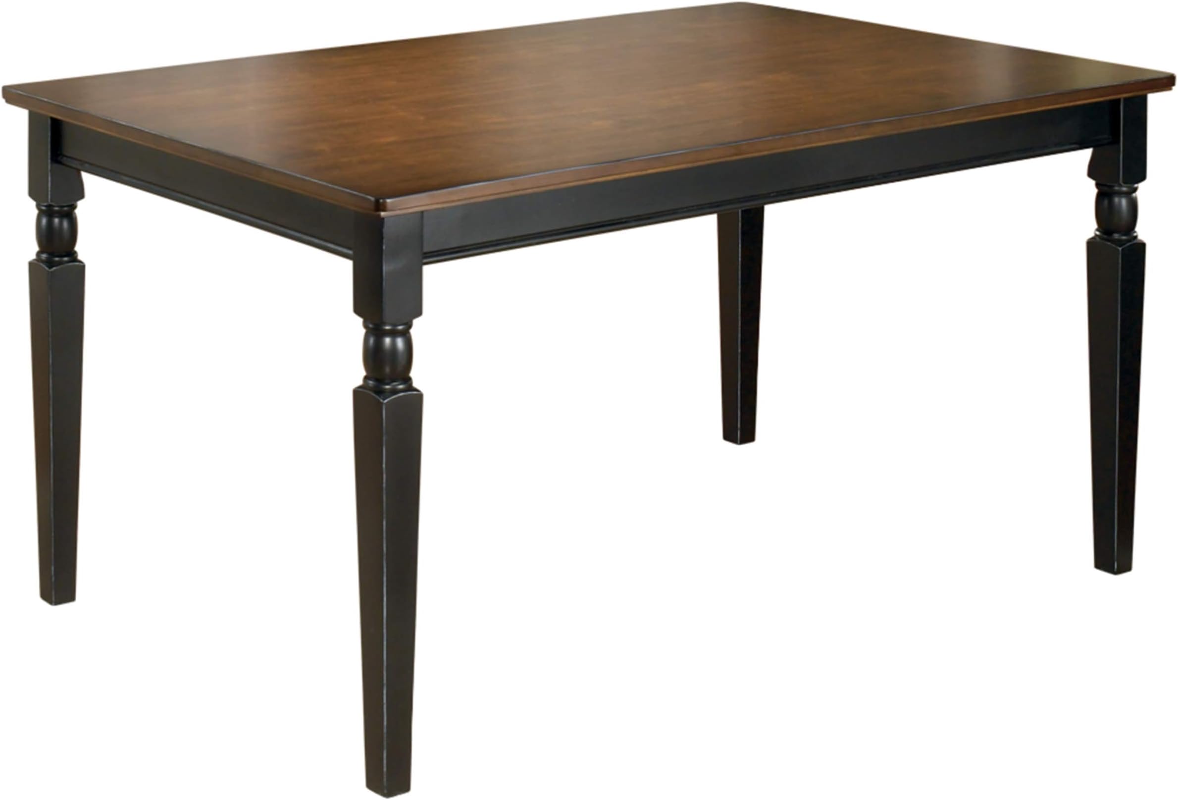 Amazon.com - Baxton Studio Andrew Dining Table, 47.75" W x 30" D X 29.5 ...